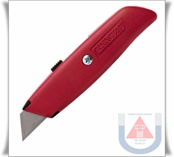 KNOVA NAVAJA RETRACTIL USO RUDO | TORNILLEROS UNIDOS DEL BAJIO SA DE CV