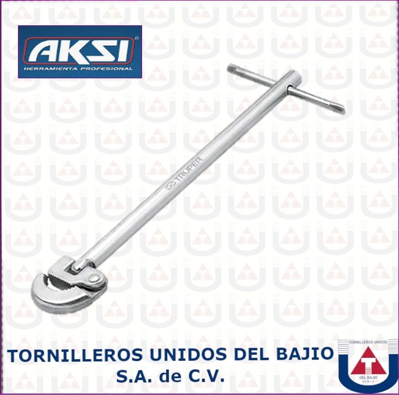 AKSI – LLAVE PARA PLOMERO – TORNILLEROS UNIDOS DEL BAJIO SA DE CV