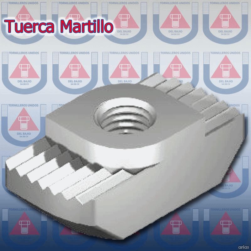 TUERCA MARTILLO R10 M4 | TORNILLEROS UNIDOS DEL BAJIO SA DE CV