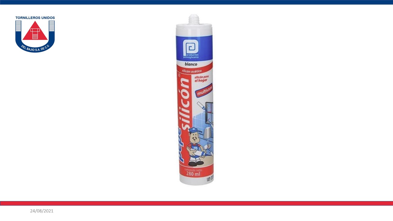 PEPE SILICON MULTIUSOS TRANSPARENTE 280 ML - TORNILLEROS UNIDOS DEL BAJIO