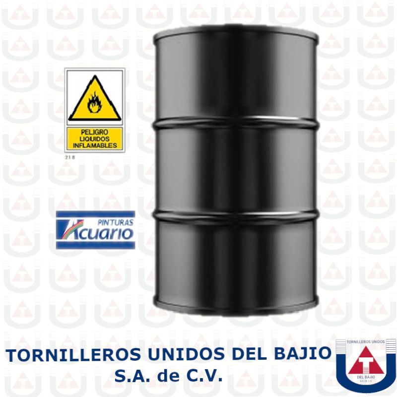 THINNER STANDAR SIN ENVASE 200 LT | TORNILLEROS UNIDOS DEL BAJIO SA DE CV