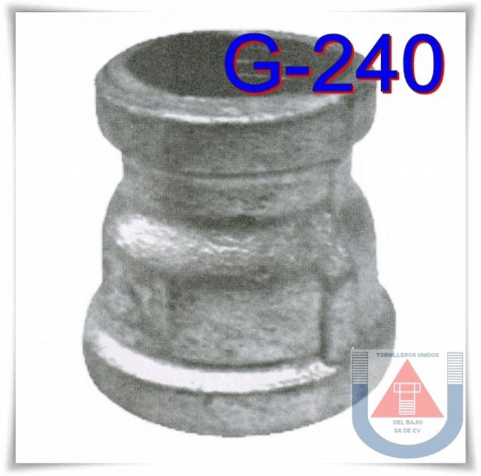 REDUCCION CAMPANA GALV 2 X 1 | TORNILLEROS UNIDOS DEL BAJIO SA DE CV